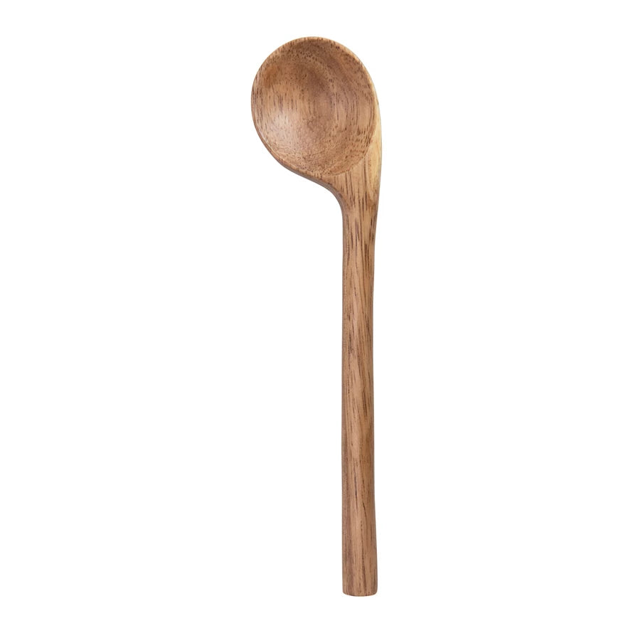 7" Hand Carved Acacia Wood Spoon – Sundays